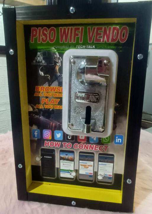 PISO WIFI VENDO MACHINE FULL SET:𝐏𝐋𝐔𝐆 𝐀𝐍𝐃 𝐏𝐋𝐀𝐘:𝗔𝗡𝗧𝗜𝗛𝗔𝗖𝗞:𝗔𝗖𝗖𝗘𝗣𝗧 𝗢𝗟𝗗 ...