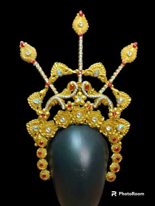 mahkota RAYA mahkota anak daun tiga mahkota adat aksesorist mahkota ...