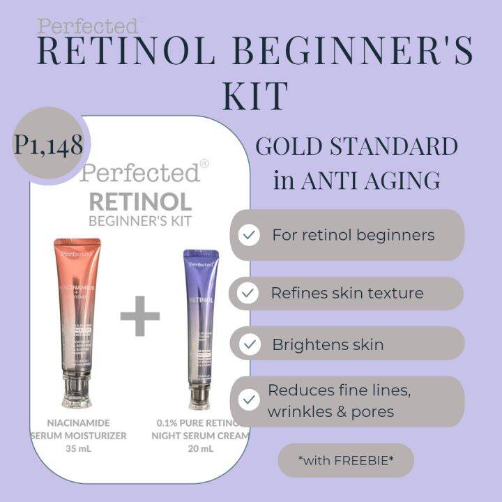 Perfected® Retinol Beginner's Kit | Lazada PH