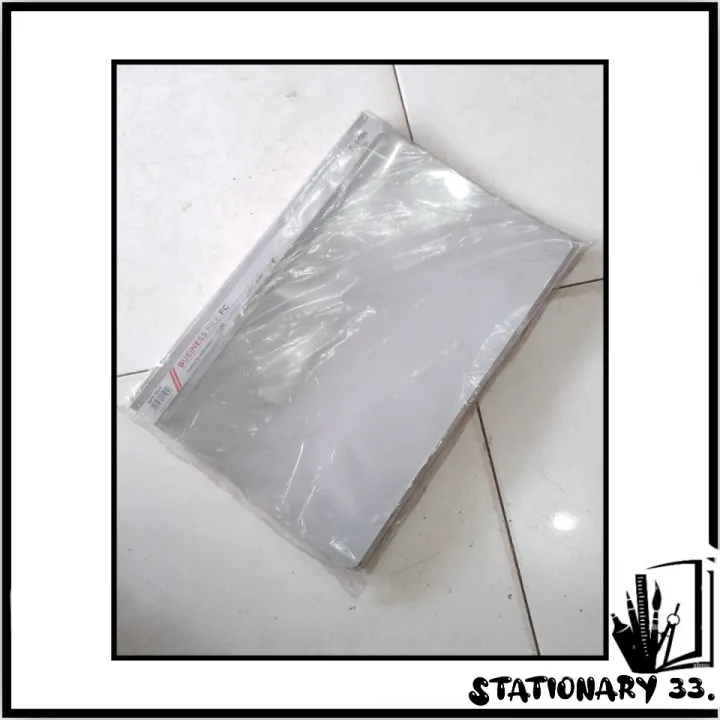 1 Pak Business File / Map Snelhecter Plastik Folio ( Abu - Abu ...