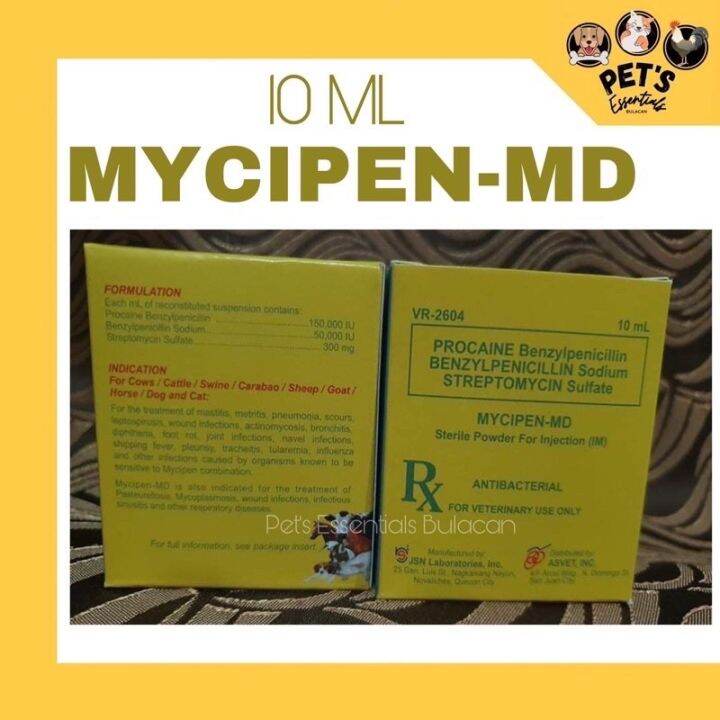 Mycipen MD 10ml Sterile Powder | Lazada PH