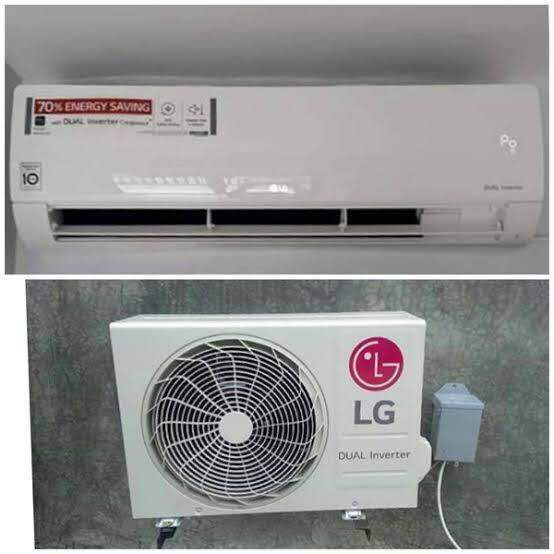 LG 1hp split type inverter aircon | Lazada PH
