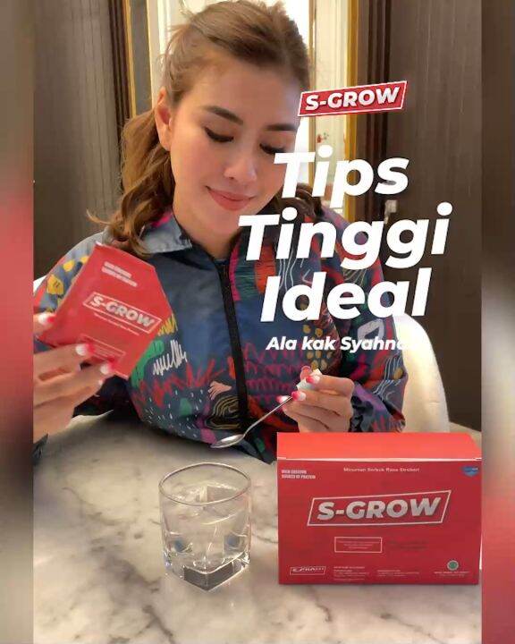 S-GROW SGROW Peninggi Badan Terbaik Untuk Remaja dan Dewasa | Lazada ...