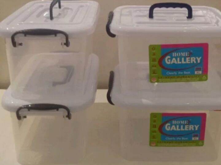 HOME GALLERY FOOD GRADE STORAGE BOX STACKABLE 6L | Lazada PH