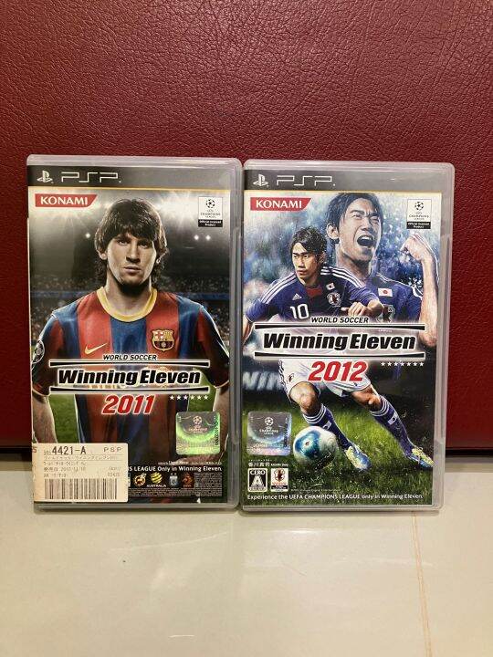 แผ่นเกมแท้💯[PSP] โซนญี่ปุ่น Winning Eleven แผ่นสวยมีคู่มือสายสะสมหรือ ...