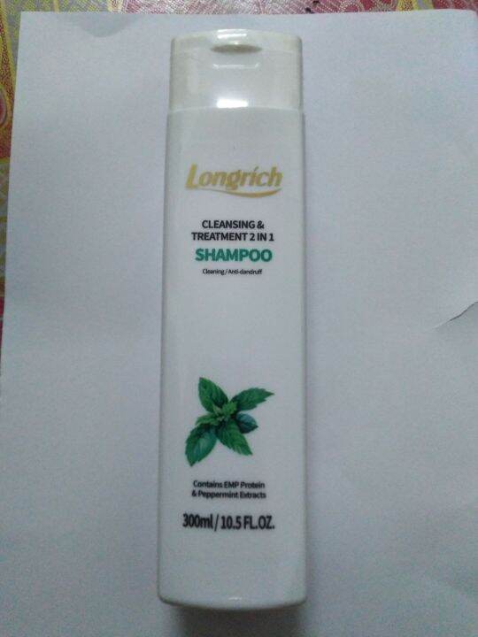 LONGRICH 300ML CLEANING & TREATMENT 2 IN 1 SHAMPOO 隆力奇300毫升洁净调理二合一洗发露 | Lazada