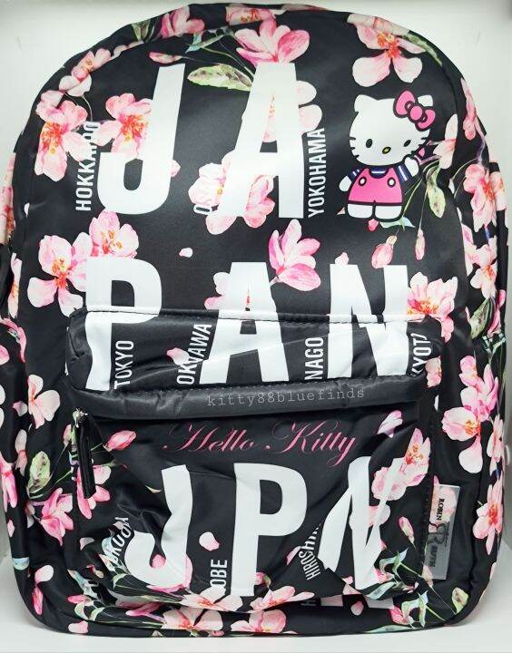 Authentic Hello Kitty x Robin Ruth Japan Backpack Black | Lazada PH