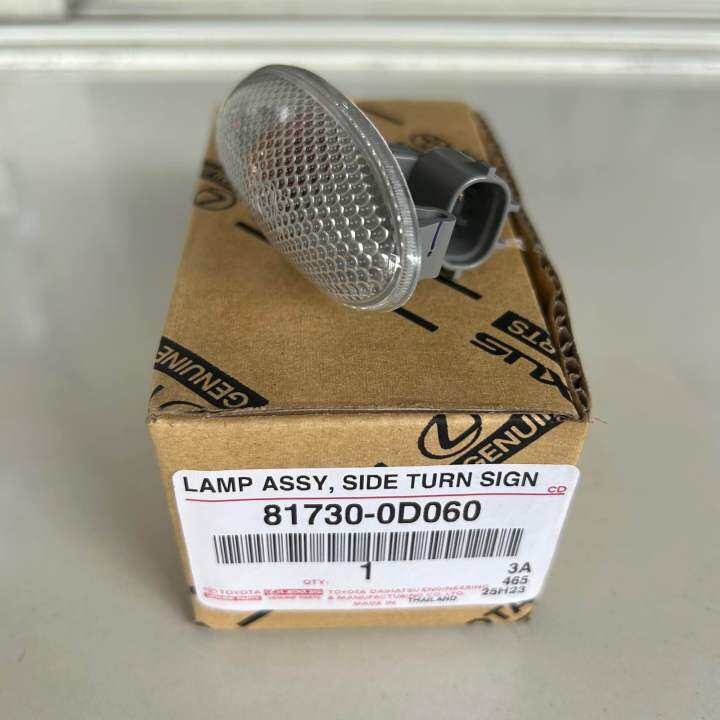GENUINE/ORIGINAL TOYOTA SIDE TURN SIGNAL FOR VIOS/HILUX (81730-0D060 ...