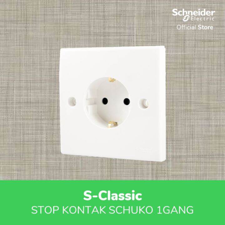 Schneider stop kontak CP S-Classic | Lazada Indonesia