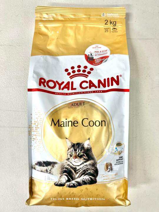 Royal Canin Maine Coon Adult Dry Food 2 kg for Cats Feline Kibbles ...