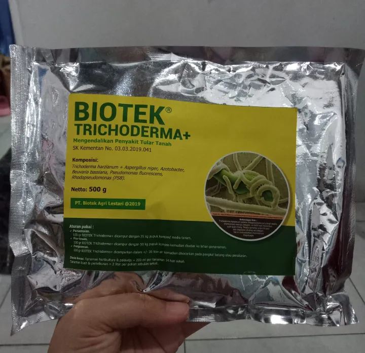 Biotek Trichoderma Tricoderma 500 gram Pengendali Penyakit Tular Tanah | Lazada Indonesia