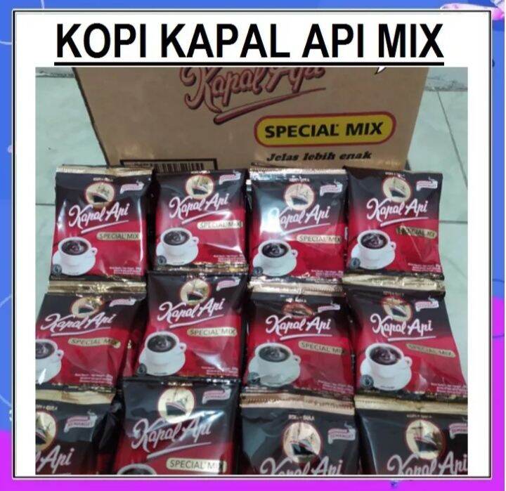kopi kapal api mix 1 renceng isi 10 pcs | Lazada Indonesia
