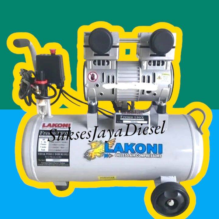 Kompresor Lakoni Fresco 130X Silint Oilless | Lazada Indonesia