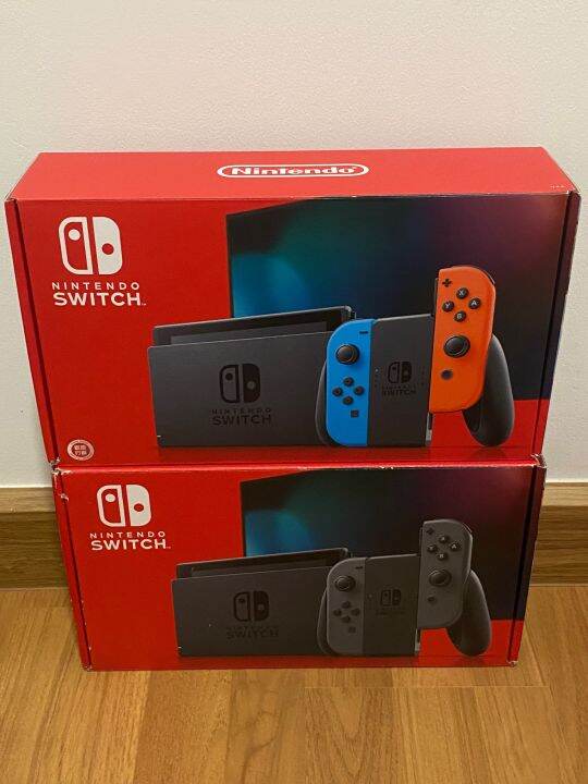 Nintendo Switch V.2 กล่องแดง (มือสอง) | Lazada.co.th