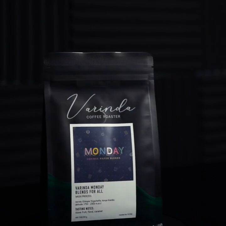Varinda Coffee Roaster เมล็ดกาแฟคั่วอ่อน Specialty Varinda Monday 200g ...
