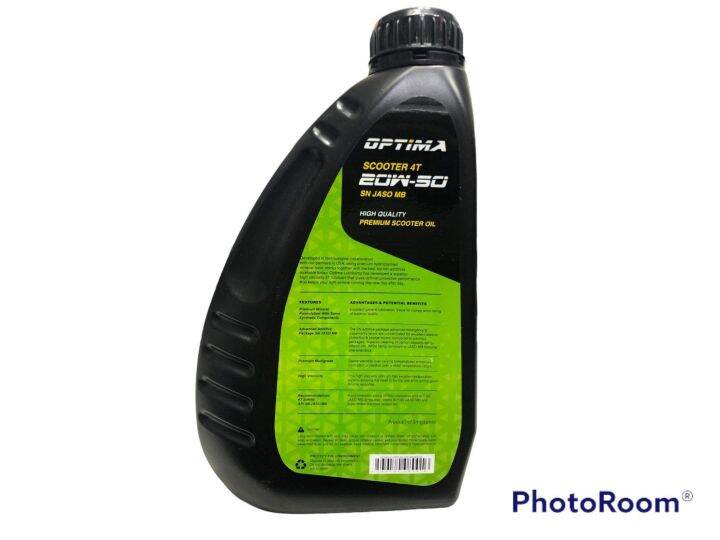 OPTIMA SCOOTER OIL 4T 20W-50 SN JASO MB 800ml | Lazada PH