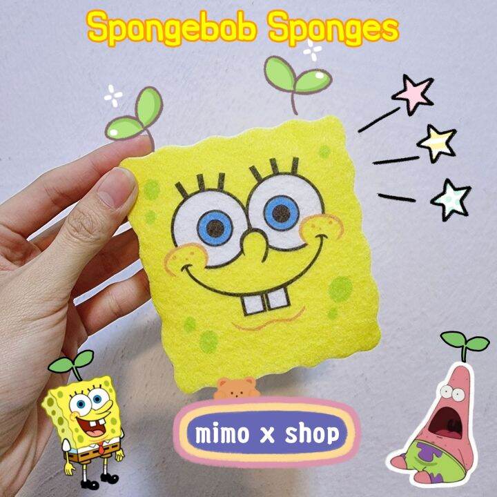 READY STOCK ⚡️Super Kawaii Spongebob Dishwasher Sponge x1pcs ...
