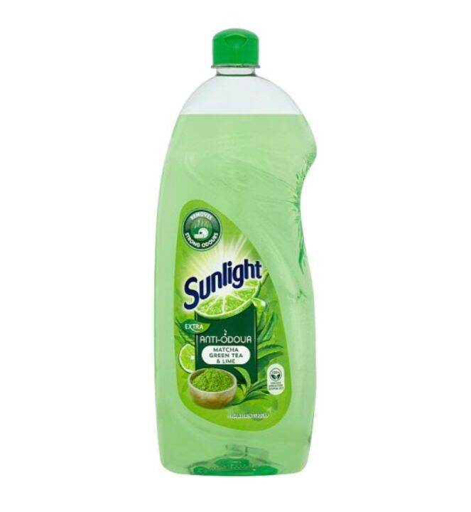 Sunlight Extra Anti-Odour Matcha Green Tea & Lime Dishwashing Liquid ...