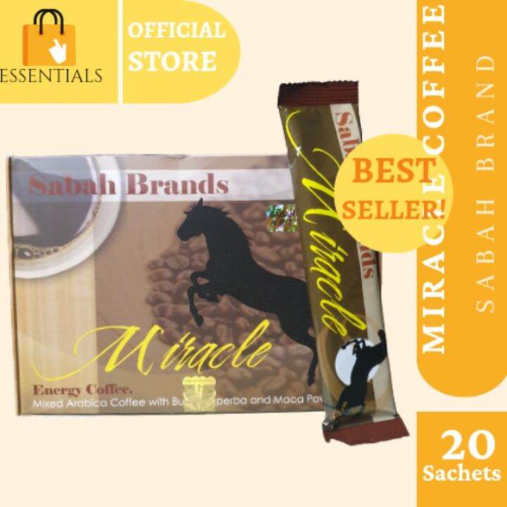 Original Sabah Miracle Coffee 1box 20sachets for Men and Women | Lazada PH