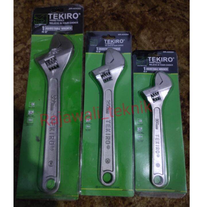 Tekiro Kunci Inggris 12 inch / adjustable wrench Tekiro 12 inch ...
