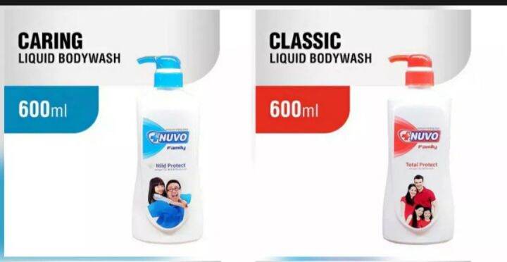 Nuvo sabun Cair botol 600Ml | Lazada Indonesia