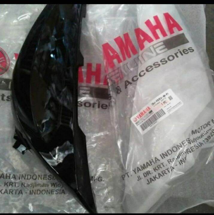 Cover sayap depan kiri mio gt hitam ori ygp ORIGINAL yamaha genuine ...