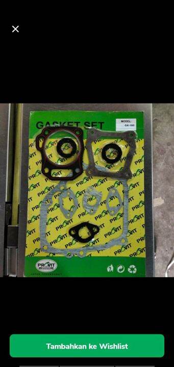 GX160 Packing set komplit lengkap Oil seal untuk mesin penggerak bensin/packing set | Lazada ...