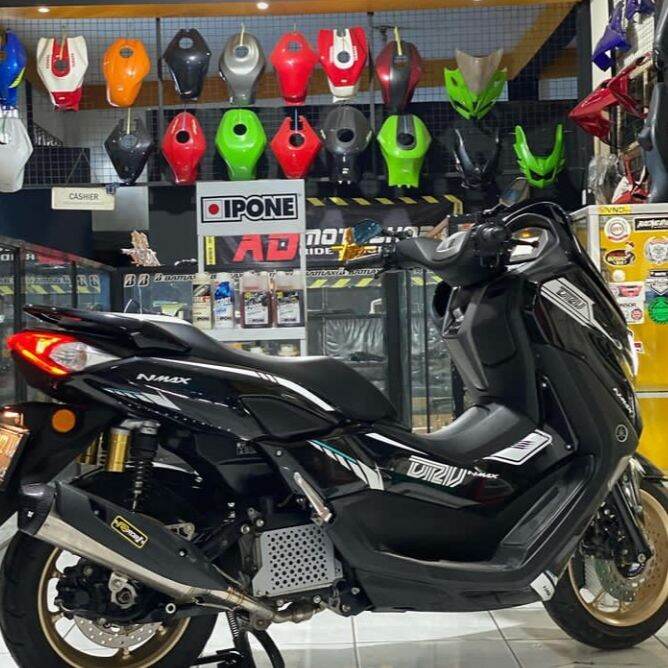 Knalpot RCB ROB1 Rob 1 NMAX LAMA / NMAX NEW inlet 50 mm | Lazada Indonesia