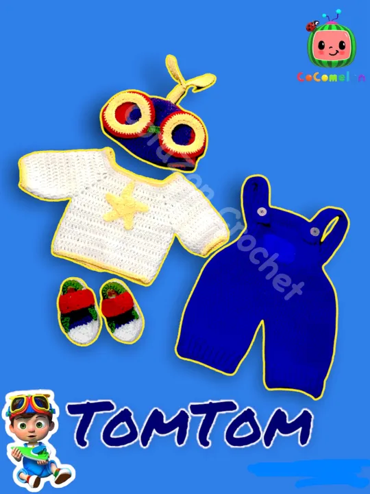 Cocomelon Tomtom costume for baby boy | Lazada PH