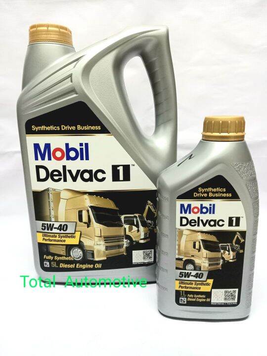 Mobil Delvac 1 Diesel SAE 5W-40 | Lazada Indonesia