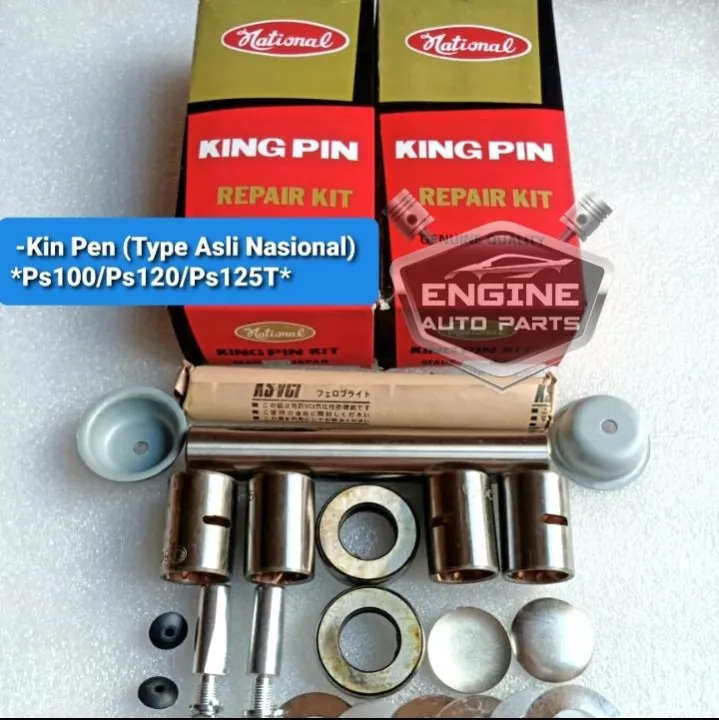 KING PEN SET KING PIN KIT PS100 PS120 PS125 TURBO CANTER NATIONAL ...