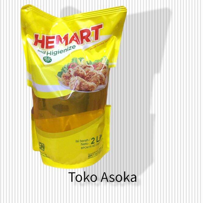Minyak Goreng Hemart 2 liter | Lazada Indonesia