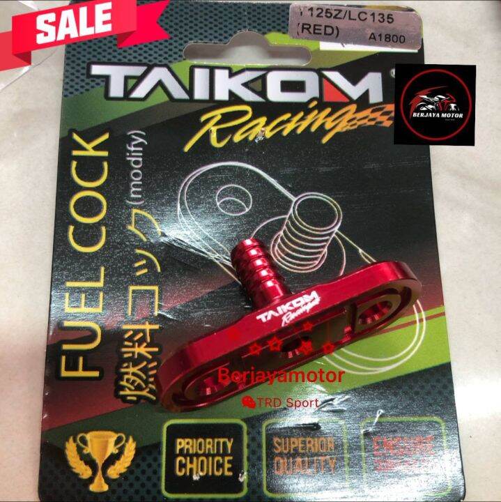 Fuel Cock racing Lc135 taikom universal yamaha | Lazada