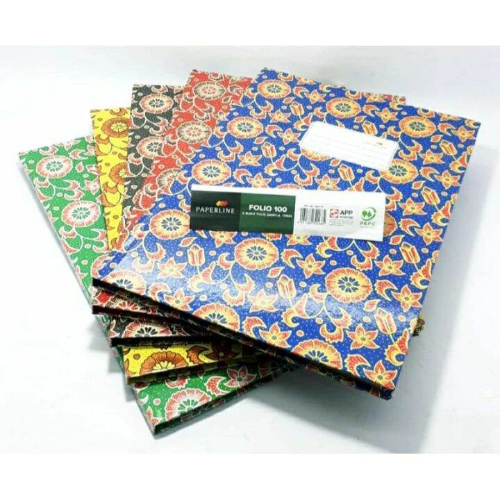 Buku Folio Paperline Hard Cover 100 lbr | Lazada Indonesia