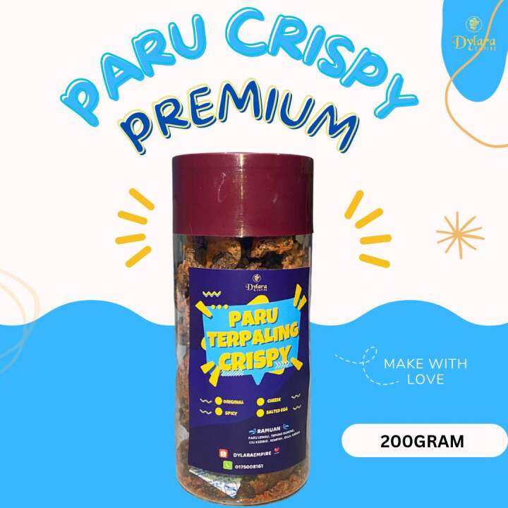 Paru Crispy | Paru Rangup | Kerepek Paru Rangup | Lazada