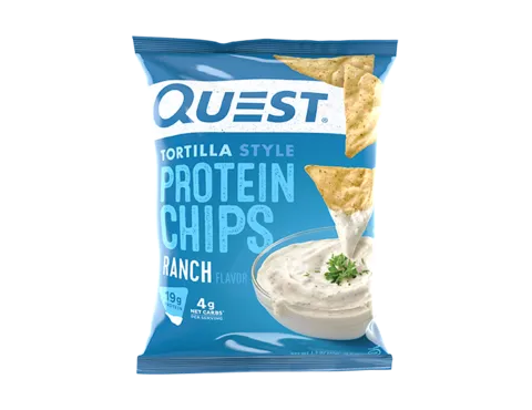 Quest Protein Chips Ranch Tortilla Style 32g | Lazada PH