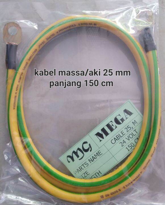 kabel aki massa 25 mm 150 cm | Lazada Indonesia