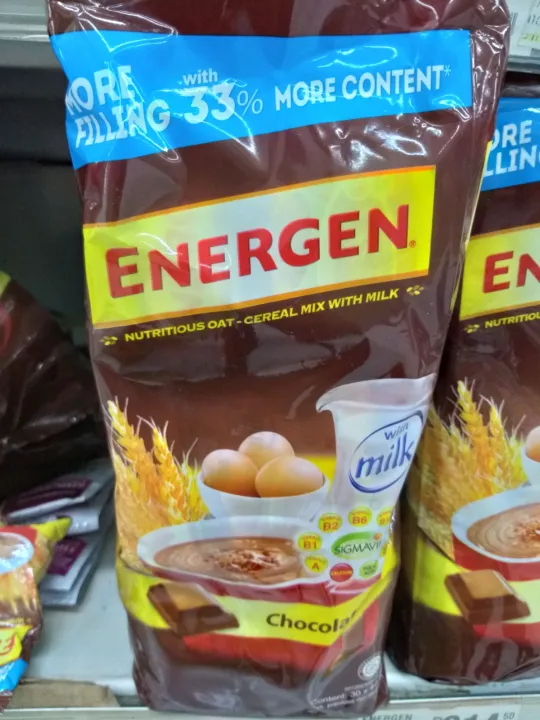 Energen Chocolate Cereal Drink (30sachet x 40g.) | Lazada PH