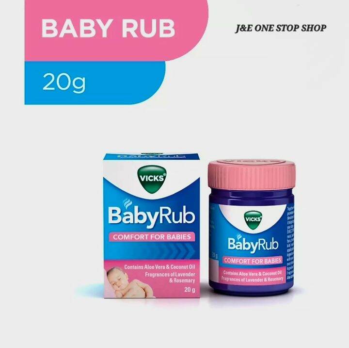 Vicks Baby Rub 20g | Lazada PH