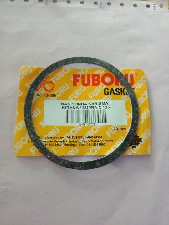 PACKING PAKING GASKET NOKEN AS HONDA KARISMA KIRANA SUPRA X 125 FUBORU | Lazada Indonesia