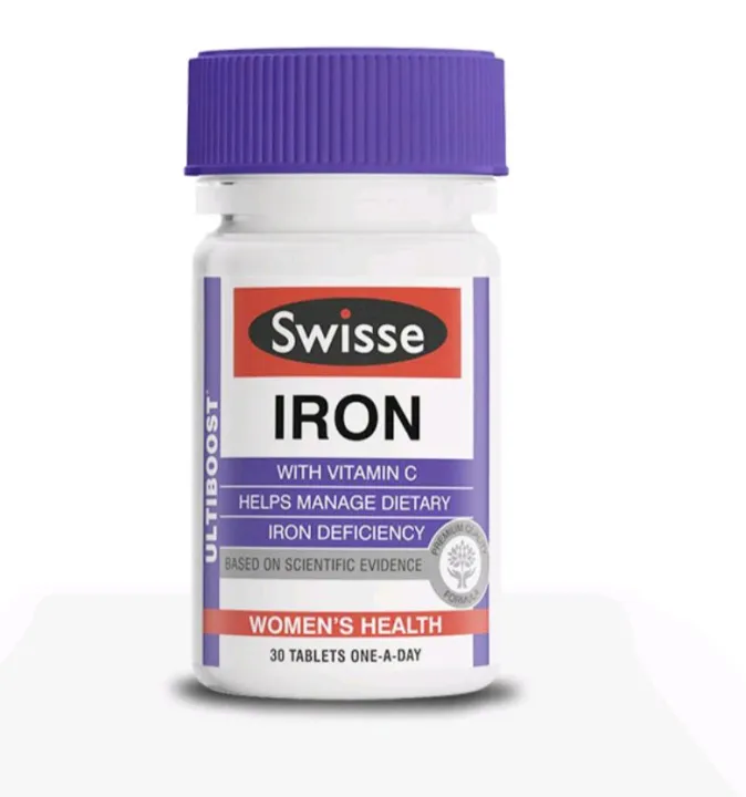 Swisse Ultiboost Iron with Vitamin C 30 Tablets | Lazada PH