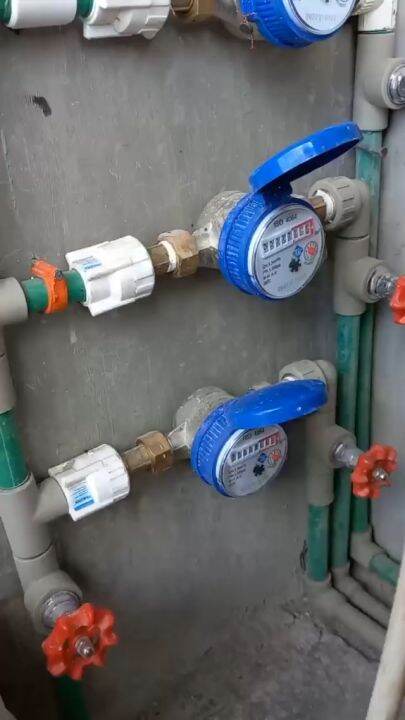 Heavy Duty Brass Water Meter Dry Type (Submeter) / Sub meter Anti ...