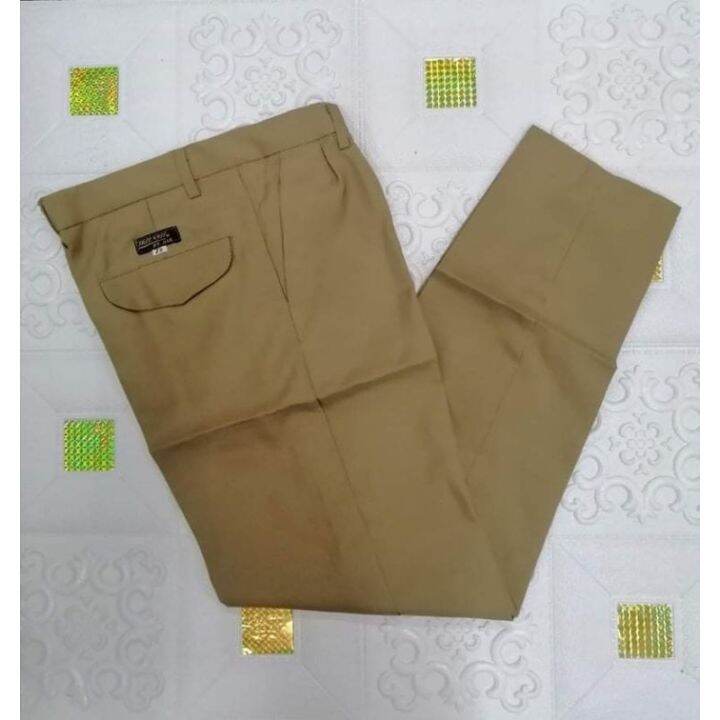 WELL OFF SLACKS FOR MEN(BLACK & NAVY BLUE & KHAKIE) | Lazada PH