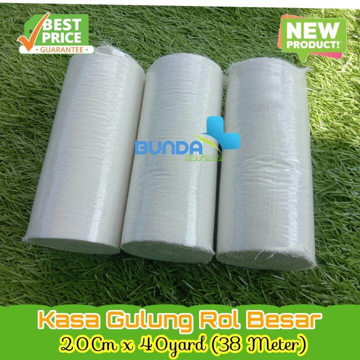 Kasa Gulung Roll Medis Besar Perban Luka Patah Tulang Ukuran 20cm x ...