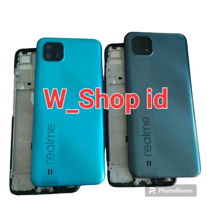 Casing Housing Kesing Full Set REALME C11 2021 RMX3231 ORIGINAL 100% | Cassing Back Door Cover ...