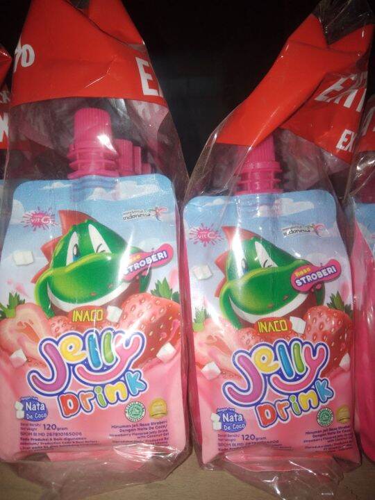INACO JELLY DRINK dengan nata de coco 1pack isi 5pouch /120gram ...