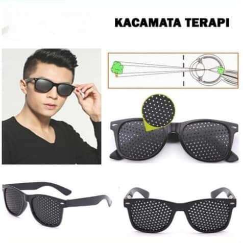 KACAMATA TERAPI MINUS / KACAMATA KESEHATAN / KACAMATA PENGOBATAN MINUS / KACAMATA TERAPI PONHOLE ...