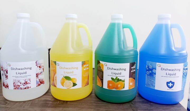 Clean&Care Dishwashing Liquid 1 Gallon(3.78L) Antibacterial with ...