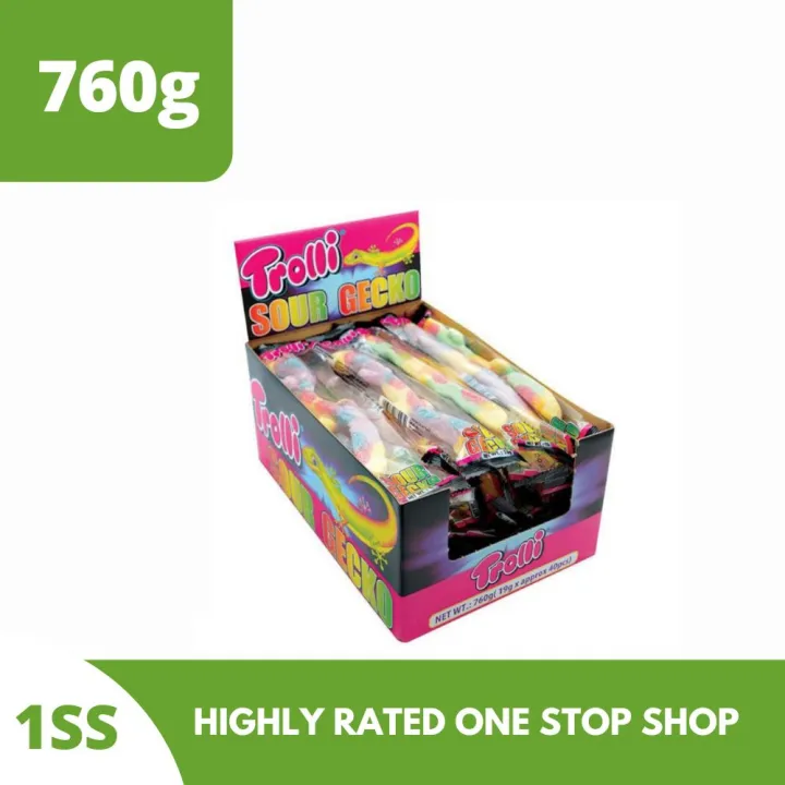Trolli Sour Gecko Gummy, 760g | Lazada PH
