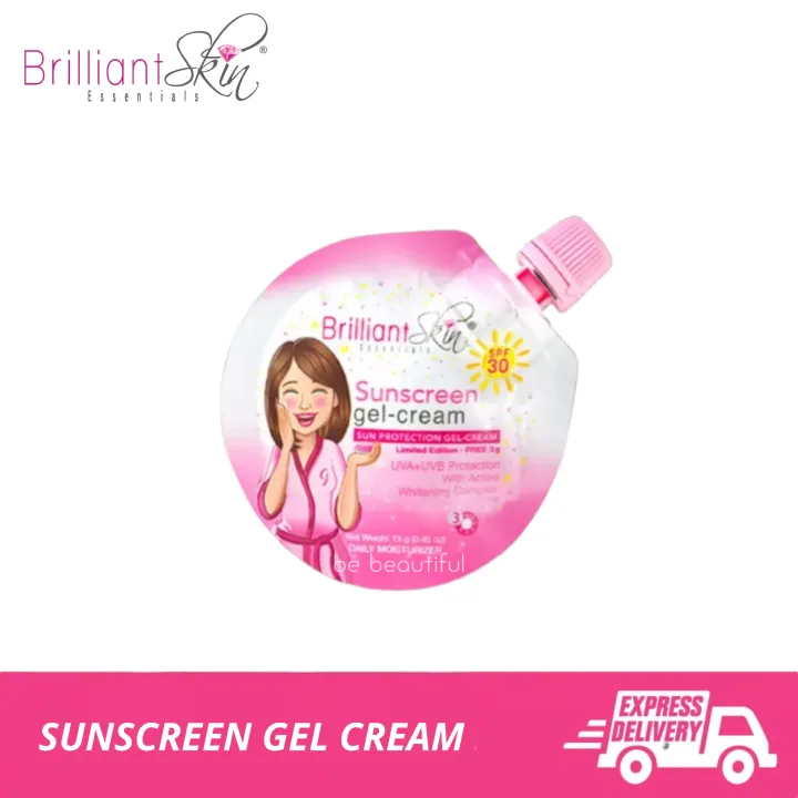 Brilliant Skin Sunblock Gel-Cream SPF30 (13g) | Lazada PH